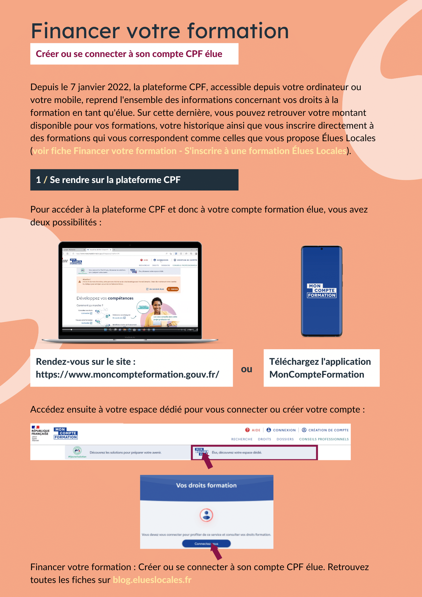 Comment Financer votre formation - Elues Locales